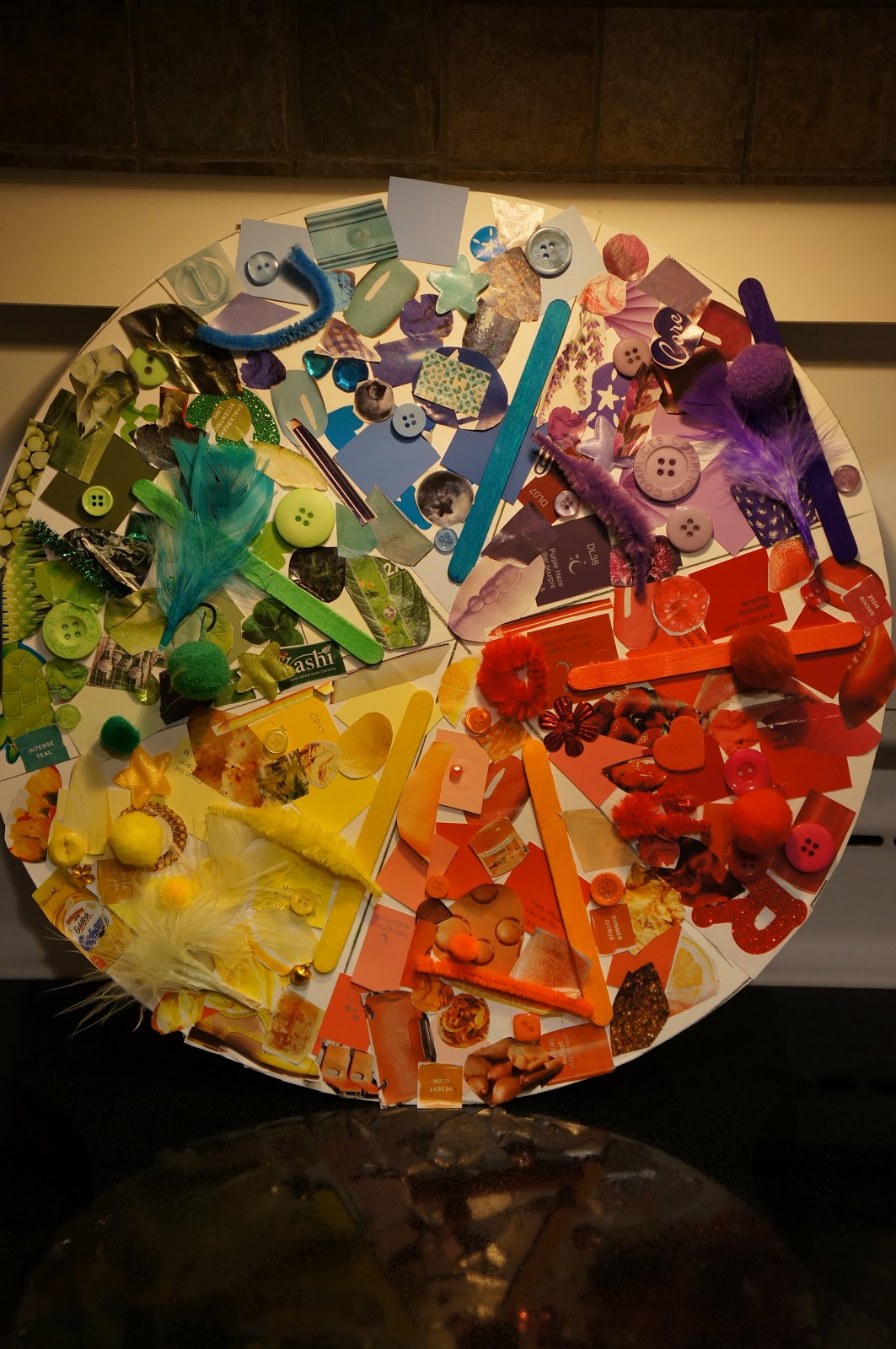 Joyful Learning in the Early Years: Co-created Colour Wheel