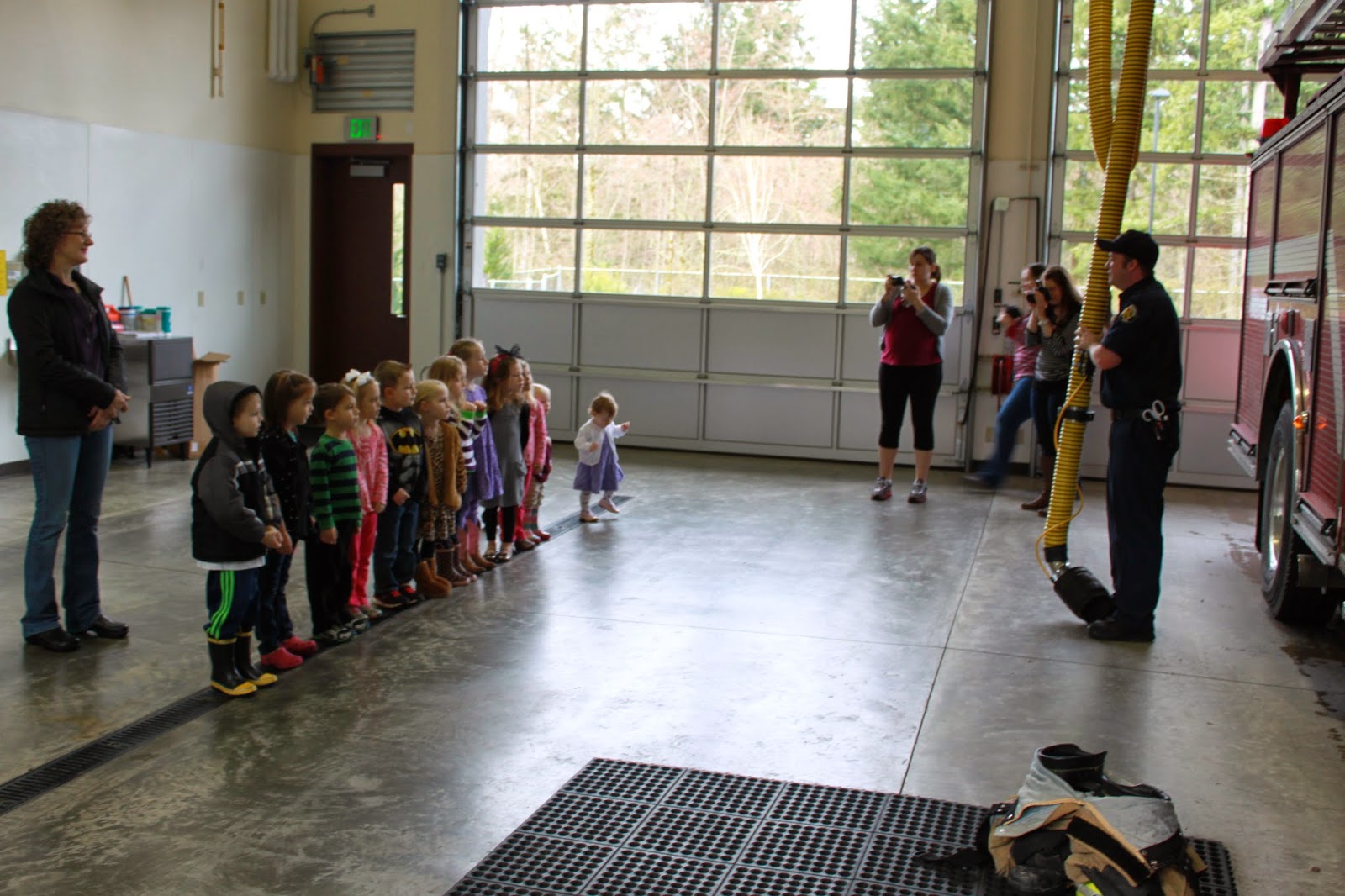 Team Andros: Fire Station Field Trip