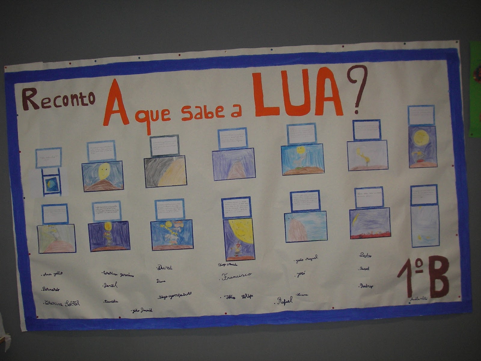 E.B. Salgueiro Maia: Estudo da obra "A que sabe a Lua?"