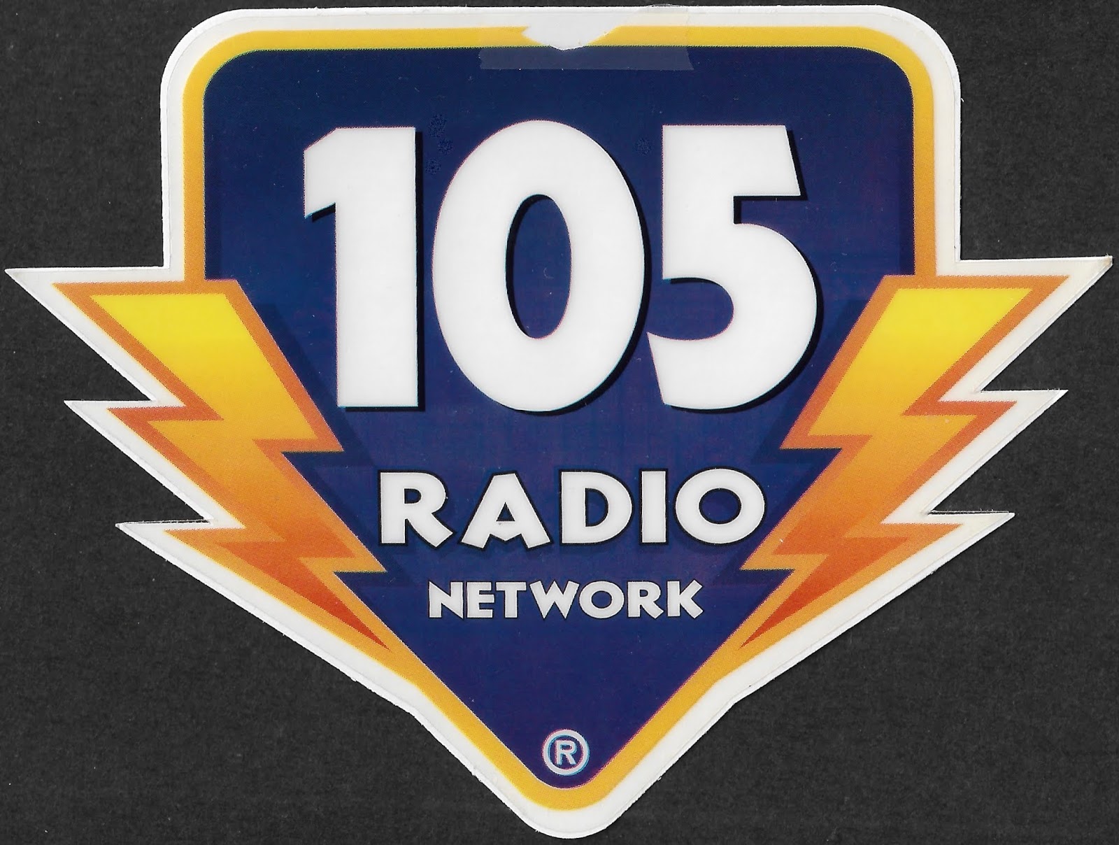 Radio Sticker of the Day: Radio 105