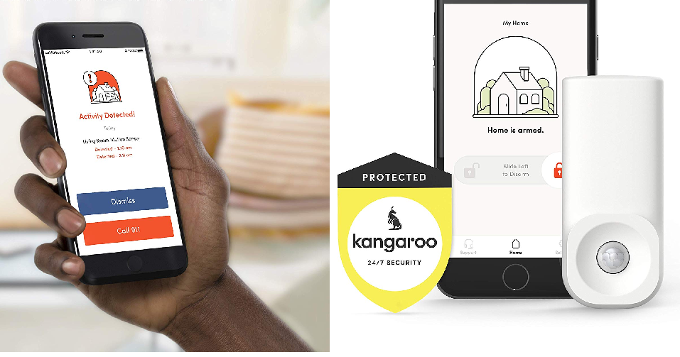 Kangaroo Home Security Motion Sensor With App Alerts Only $1.98 ...