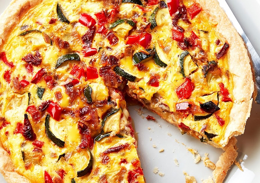 Quiche à la ratatouille