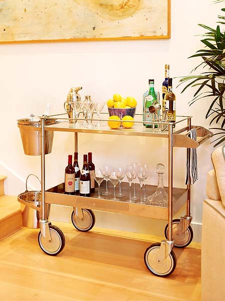 Cotton Candy: Fancy Bar Cart