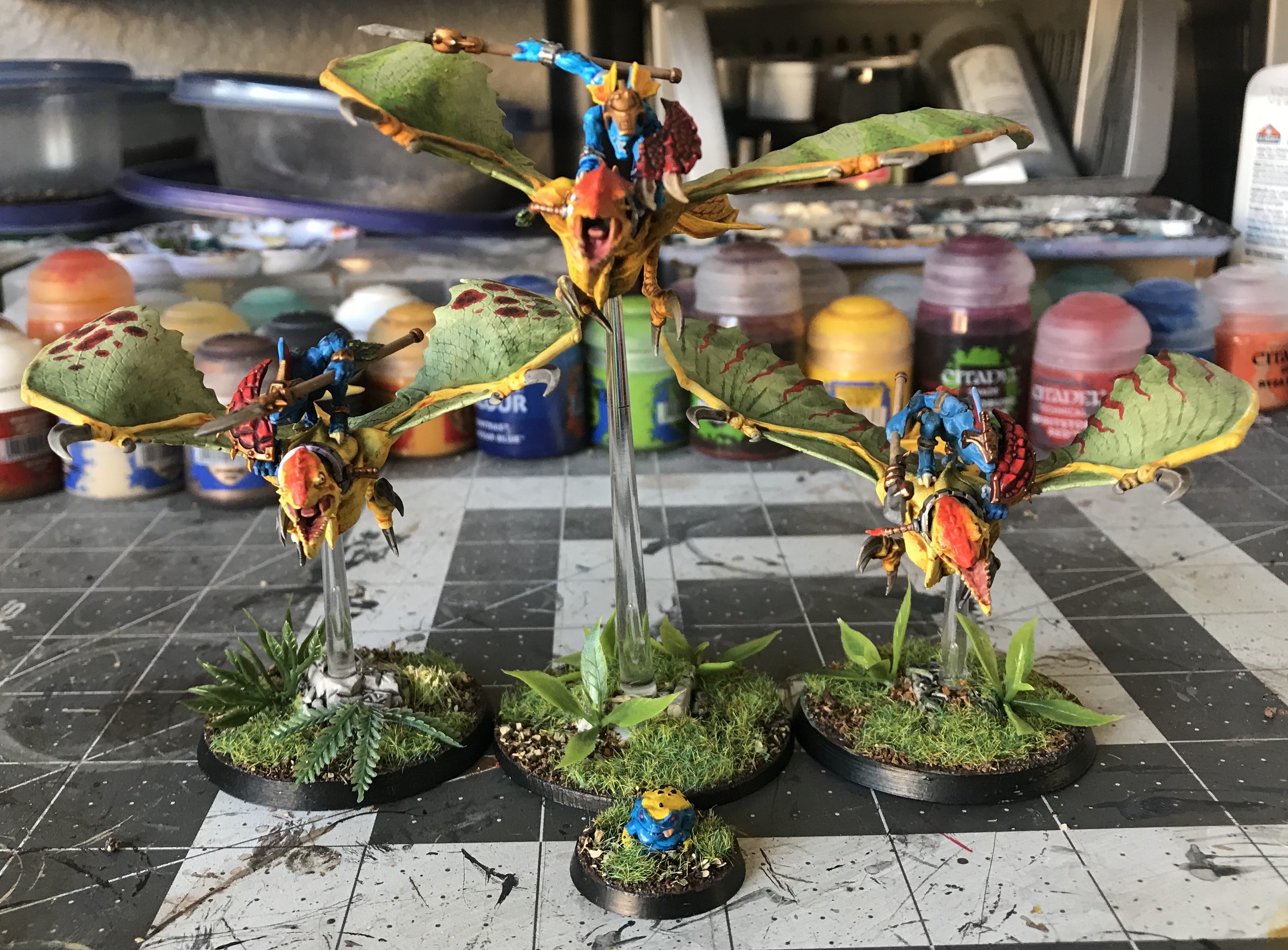 Space Dinosaur Miniatures: Paint Recipe: How to Paint Seraphon ...