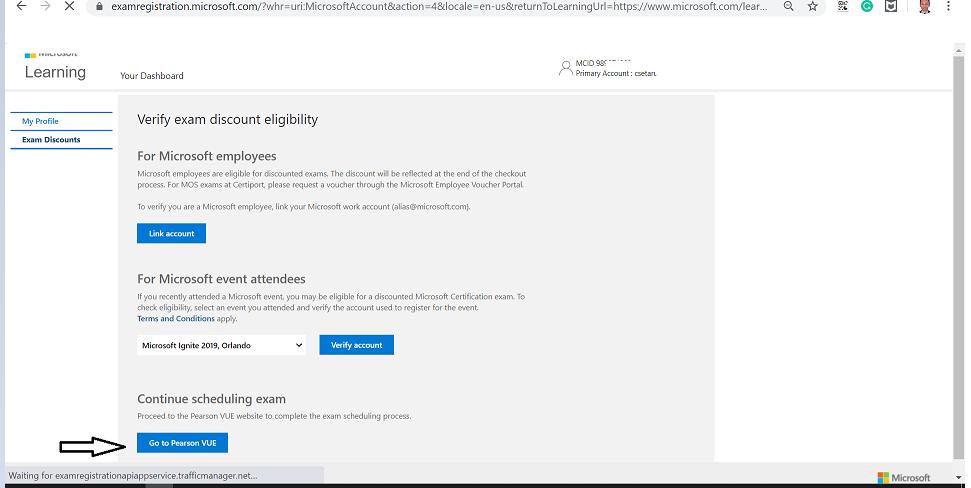 PearsonVUE Microsoft Certification Exam Guide