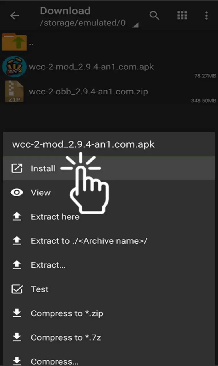 How do I install a game with OBB? - The Web Trick