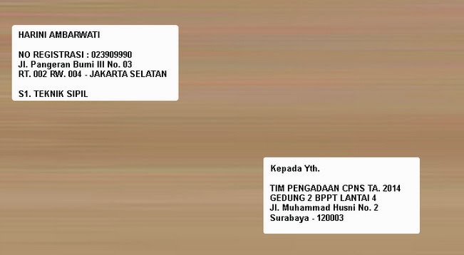 Contoh Tulisan Map Lamaran Kerja Woodpallet Ideas Images