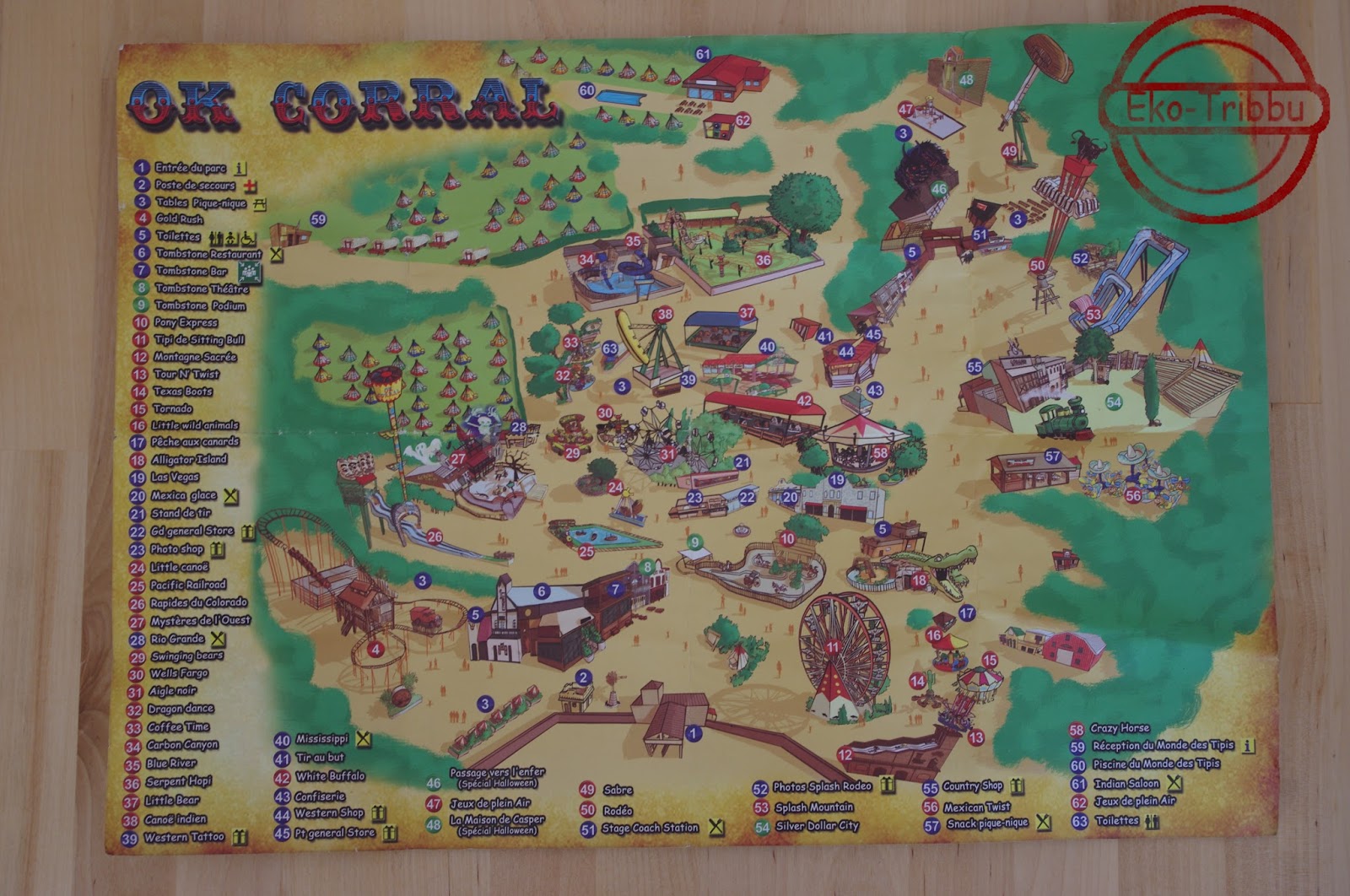 Eko-tribbu: Une journee a Ok Corral