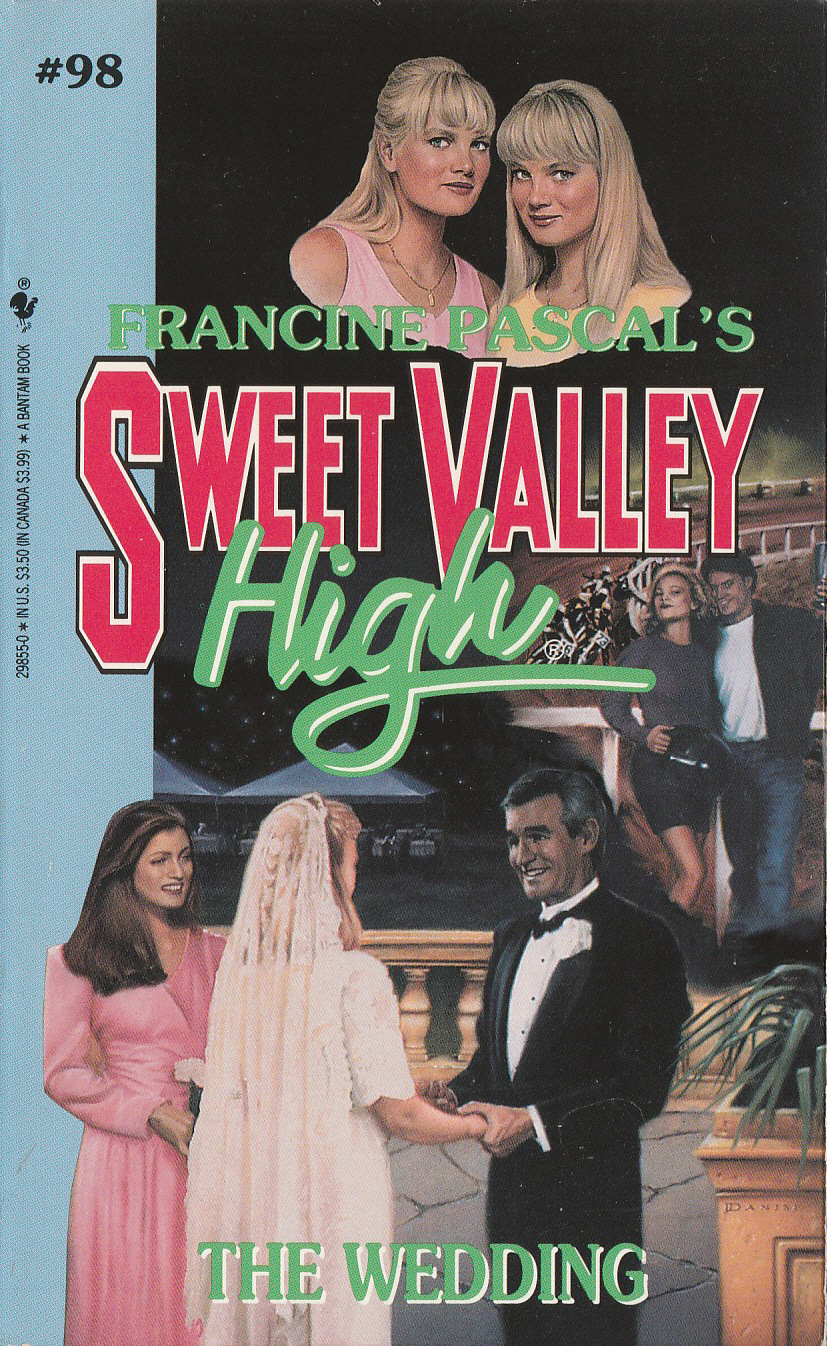 Series Books for Girls: Sweet Valley High #98 The Wedding, #99 Beware ...