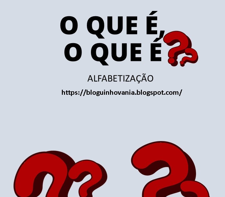 Livro: O que é, o que é?