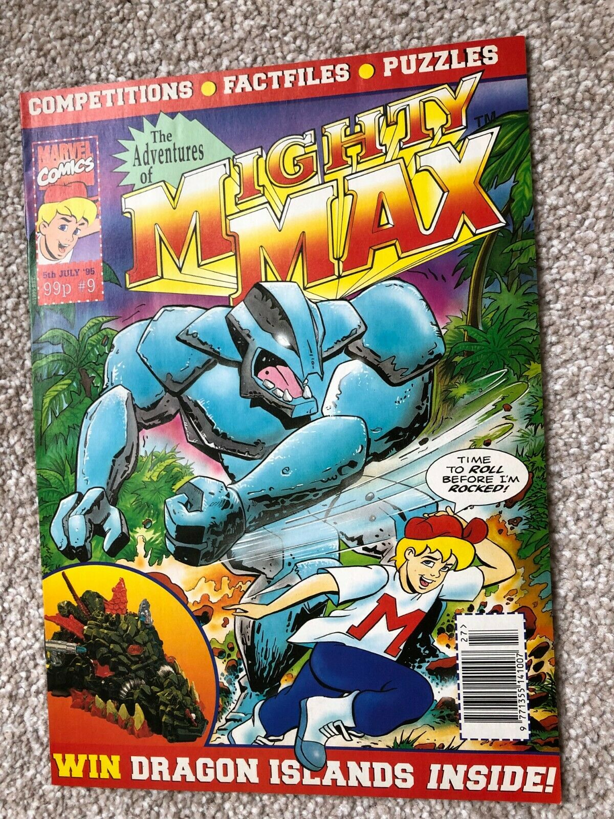 Boys Adventure Comics: UPDATED: 'Mighty Max' from Marvel UK