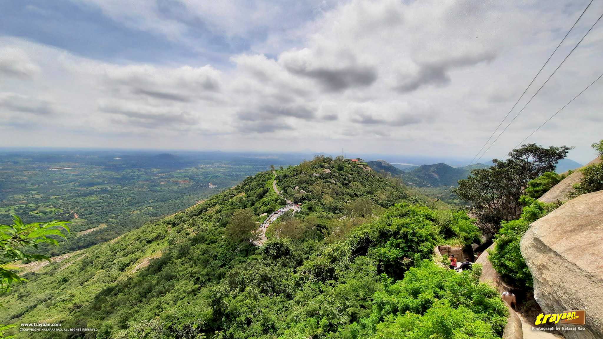 The spectacular Devarayanadurga and a natural spring called Namada ...