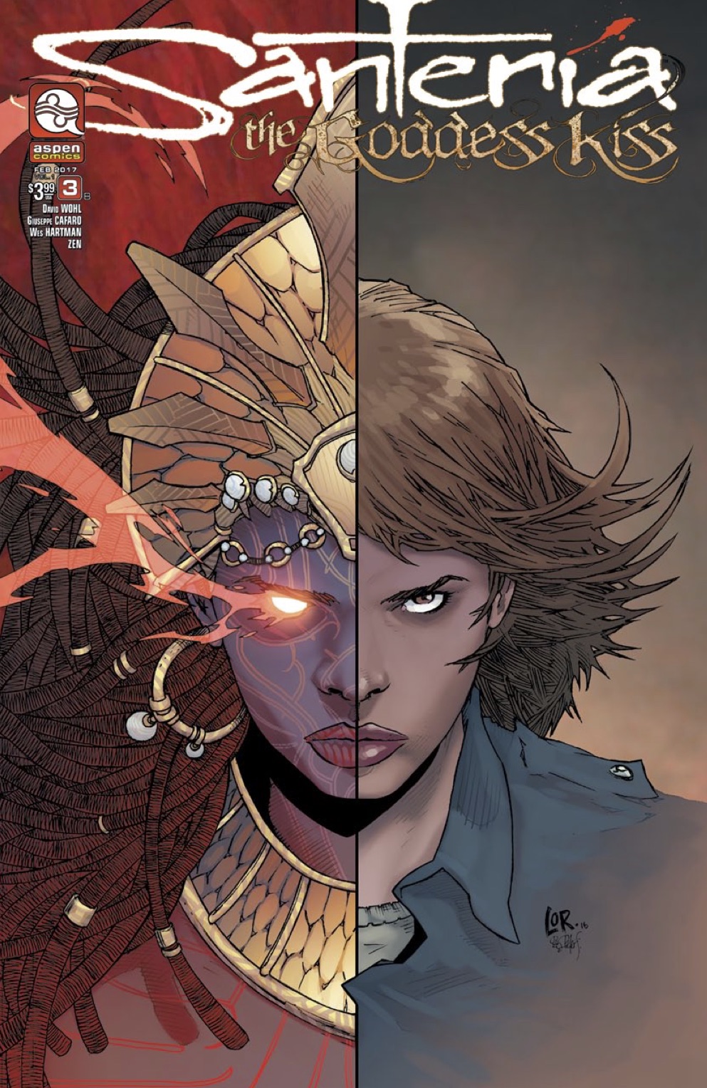 Chuck's Comic of the Day: Santeria: The Goddess Kiss #3 (of 5)