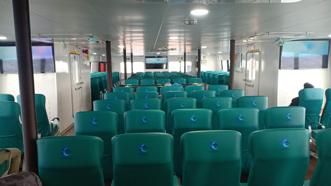 Mv .Putri Anggreni I Layani Rute Pelayaran Perdana Batam - Dabo - Kepri ...