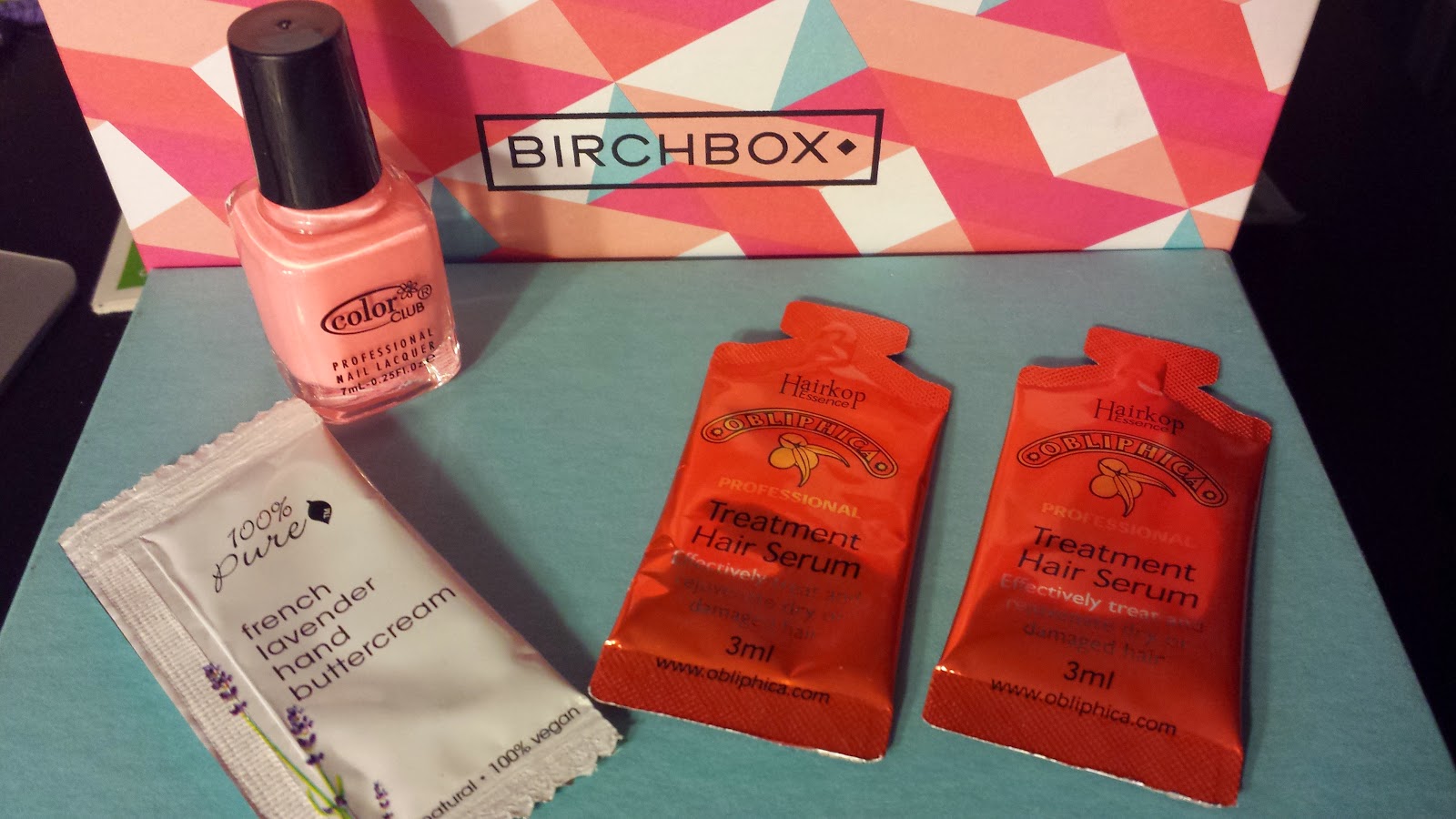 Laughing Scholar: Birchbox's Mystery Sample Pack Revealed and Reviewed