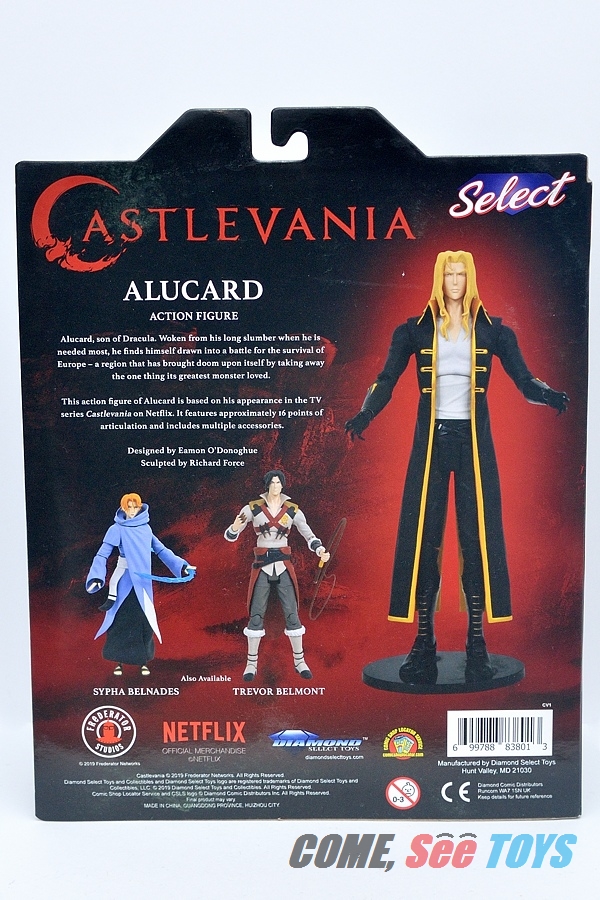 Come, See Toys: Diamond Select Toys Netflix Castlevania Alucard & Sypha ...