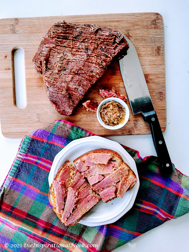 Anglo Indian Salt Beef or Irish Corned Beef Recipe