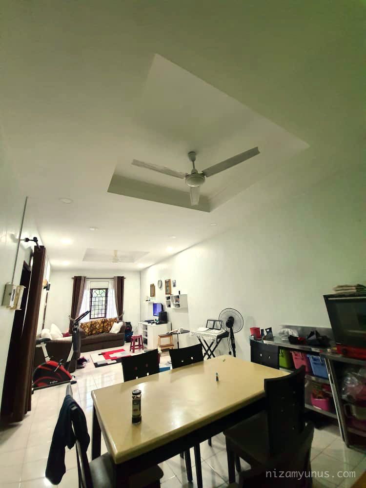 My Own Dot Com: Ubahsuai Rumah - Dari Siling Biasa ke Siling Plaster