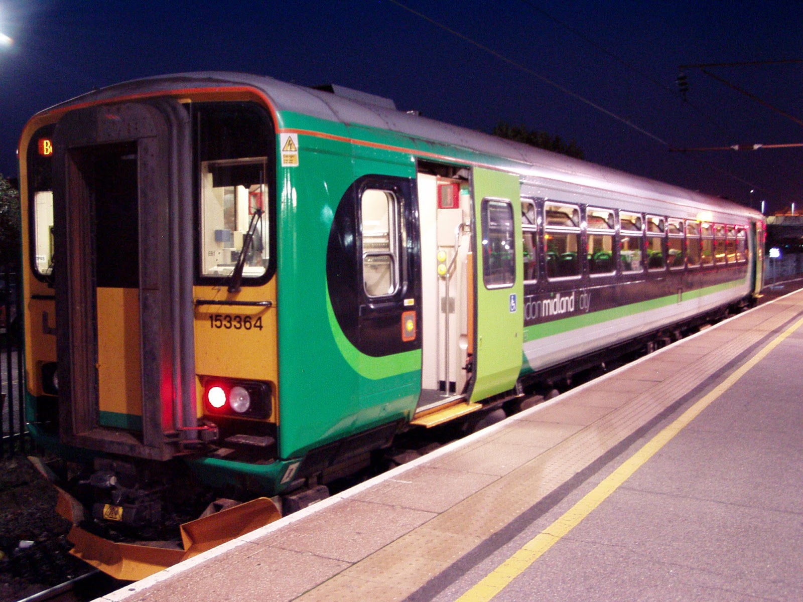 'Along These Tracks' Train Photos Site : Night Photo Super Sprinter ...