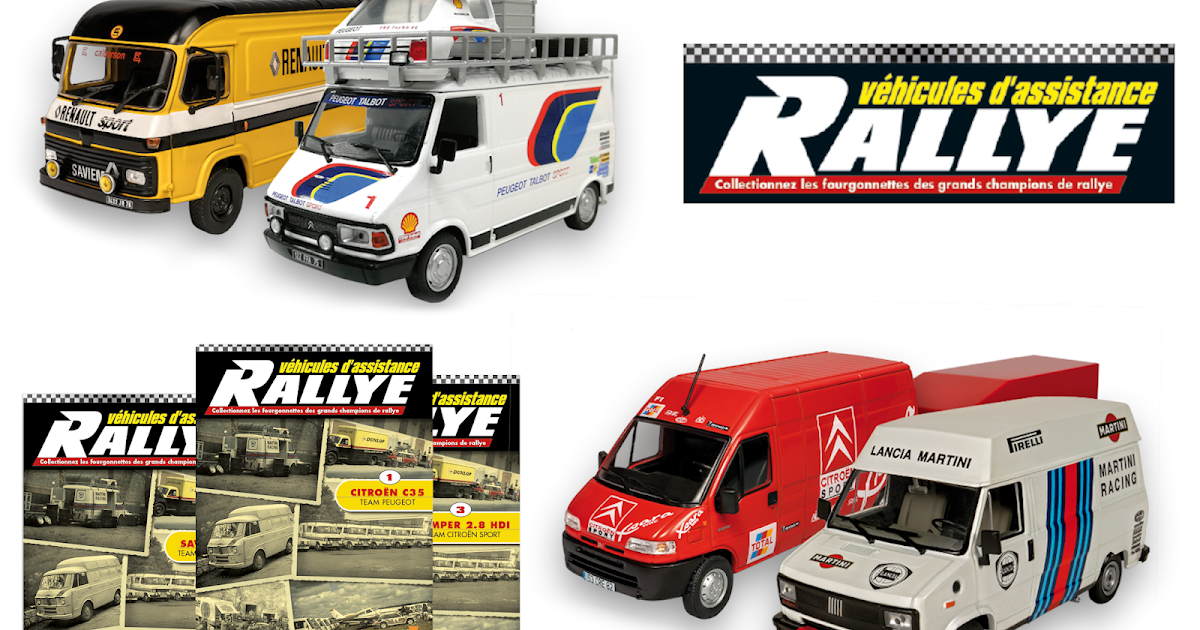 Altaya présente sa nouvelle collection Vehicule d'assistance rallye 1/ ...
