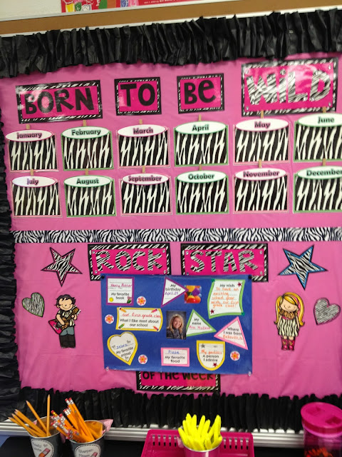 Firsties Rockin the Mullett!: Rock Star Classroom Tour!!!