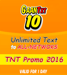 TNT GT10 Promo Code 2017 - Gaan Text 10 - Free Text SMS Online PH