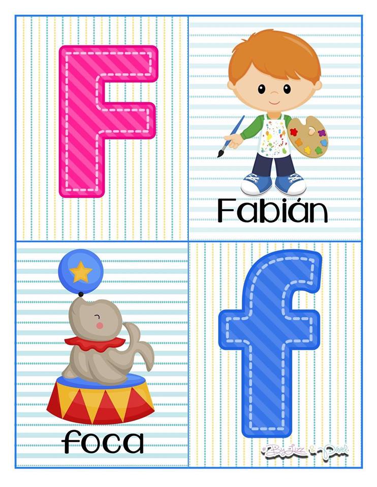 Tarjetas Abecedario Mayúsculas y Minúsculas | Materiales Educativos ...