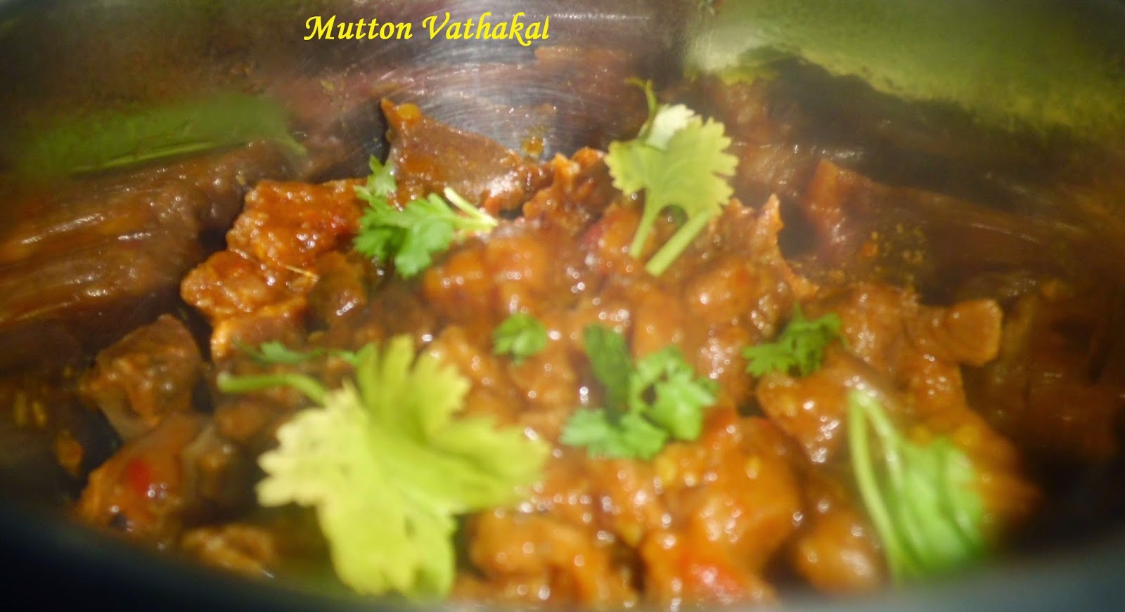 RBPlatters: Kari Vathakal/Mutton fry recipe