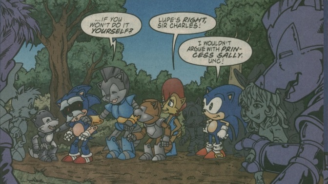 Hedgehogs Can't Swim: Sonic the Hedgehog: Issue 112