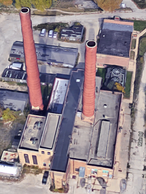 Towns and Nature: Elgin, IL: State Mental Health Center's Heating Plant