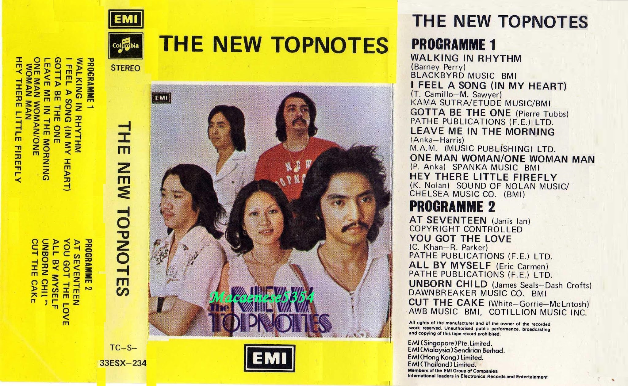 陶醉的六七十年代情懷: The New Topnotes 新特樂樂隊