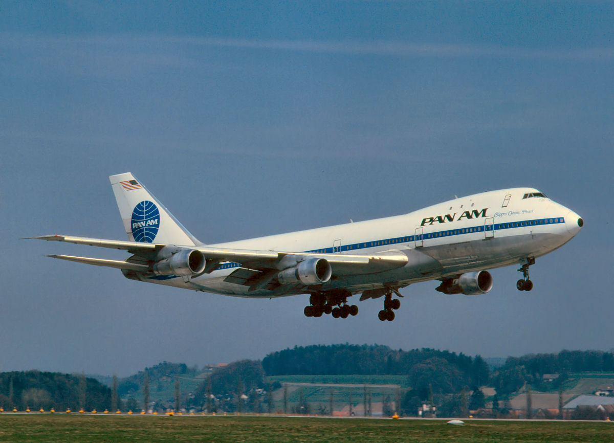 Jet Flugzeuge und Spezielles: PAN AM Boeing 747-121 N740PA