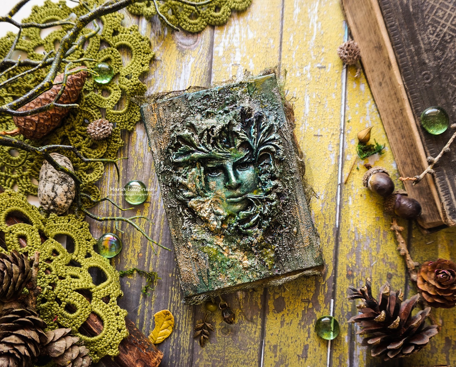 Magic Attic Design by Maria Lillepruun: Блокнот Друид и болтливое видео ...