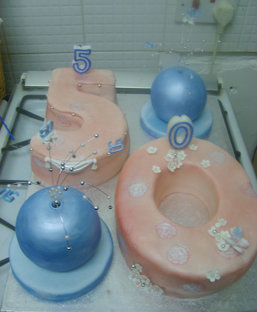 Birthday Cake: 50th Birthday Cake