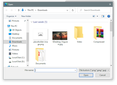 Membuat Image Preview Dan Filter Gambar Pada File Chooser HTML