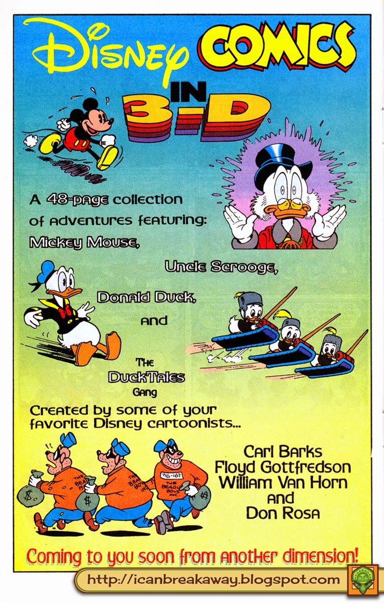I Can Break Away: The Disney Comics Story (1990-1993): The End of the Line