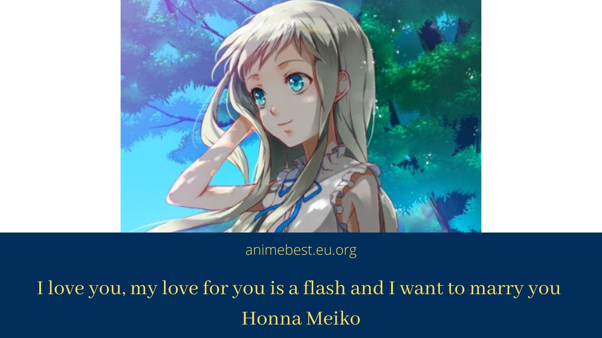 Your Name and Other Romantic Anime Quotes