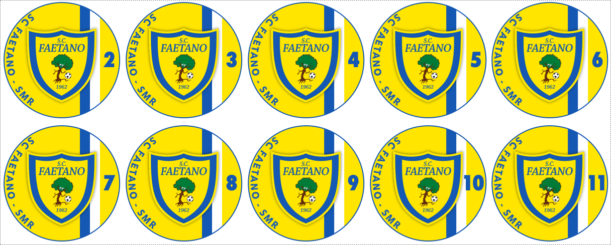 Mika - Escudinhos para Botões: SAN MARINO