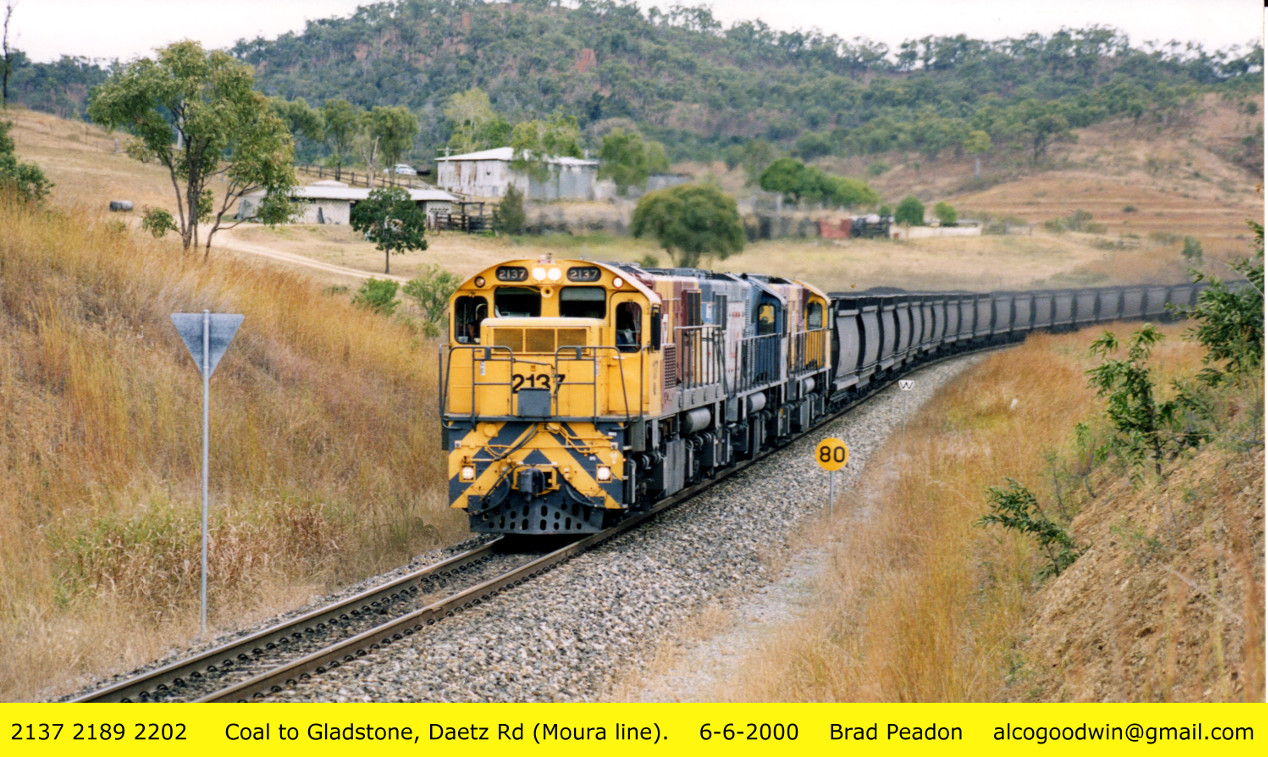 Australian Locomotive Rosters: 2100 CLASS TYPE