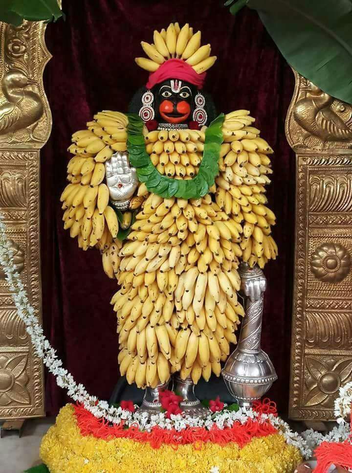 SAMVEDI TEMPLE SOJOURN: BAJRANGBALI WEARS? AMAZING