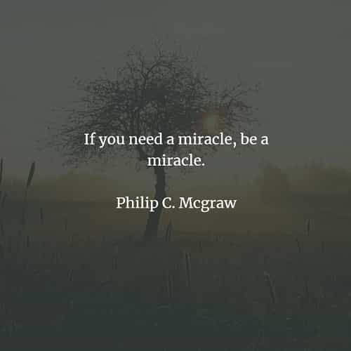 45 Miracle quotes and sayings that will enlighten you