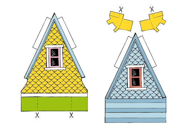 Peach Bum: UP HOUSE Printable Template!