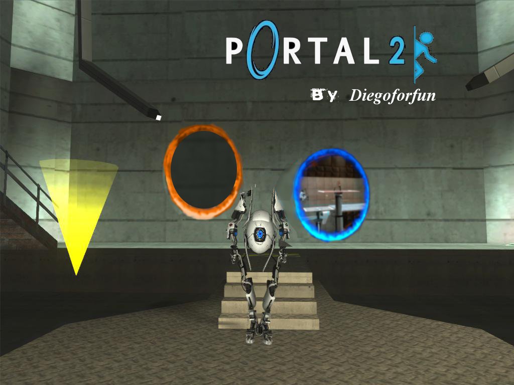 Diego4Fun Zone: [REL]Portal 2 (Atlas and P-Body)