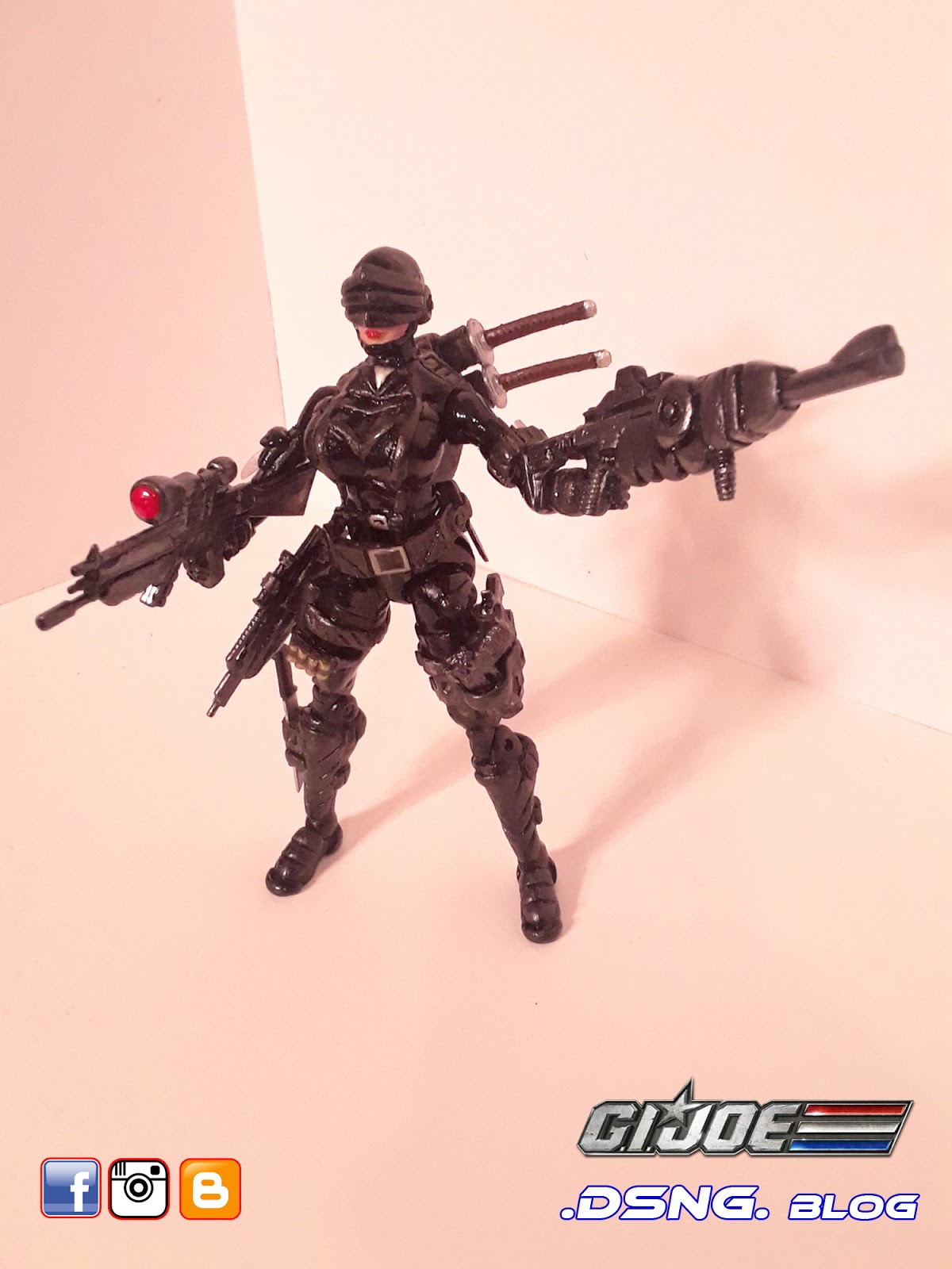 DSNG'S SCI FI MEGAVERSE: CUSTOM LADY SNAKE EYES - DAWN MORENO [MARVEL ...