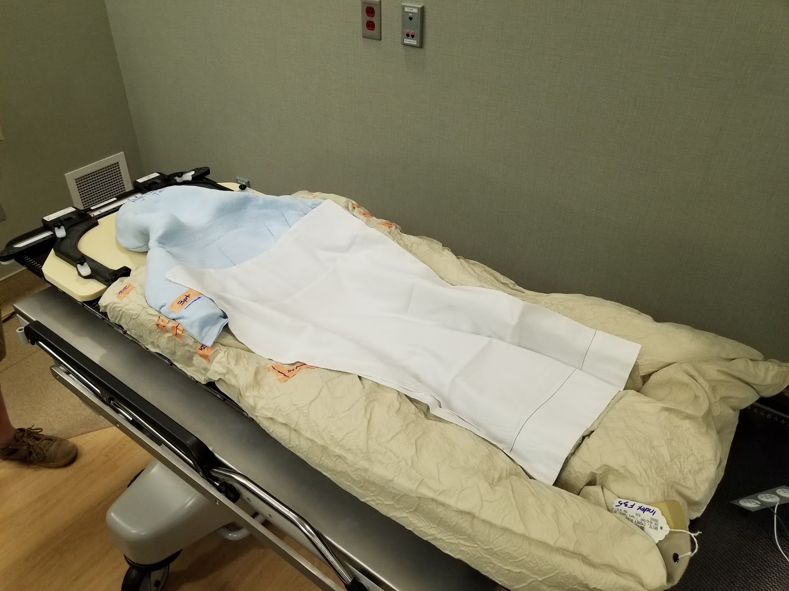 White Family Adventures: First Day of radiation treatments