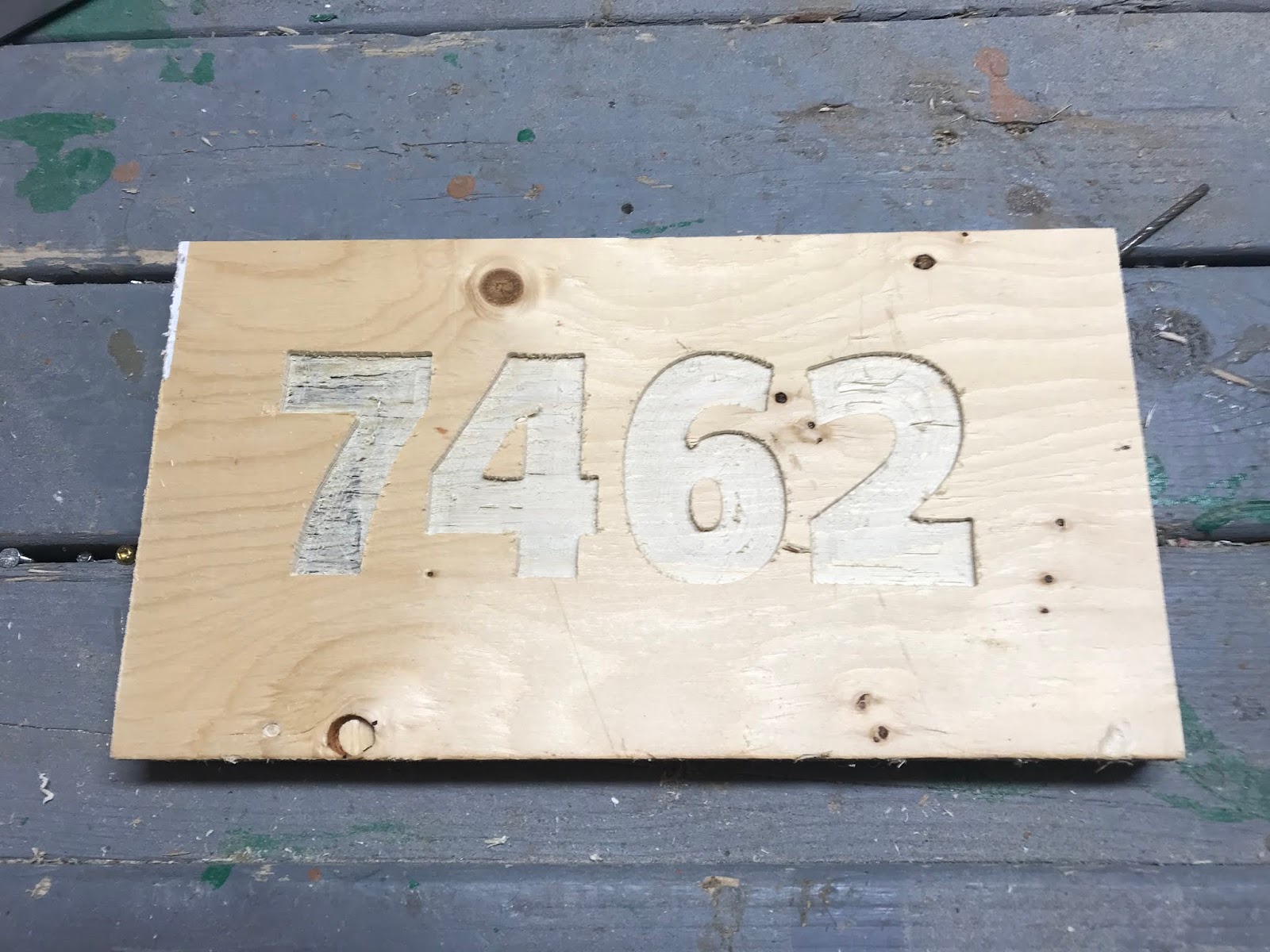 Making a House Number Sign | Small Workshop Chronicles