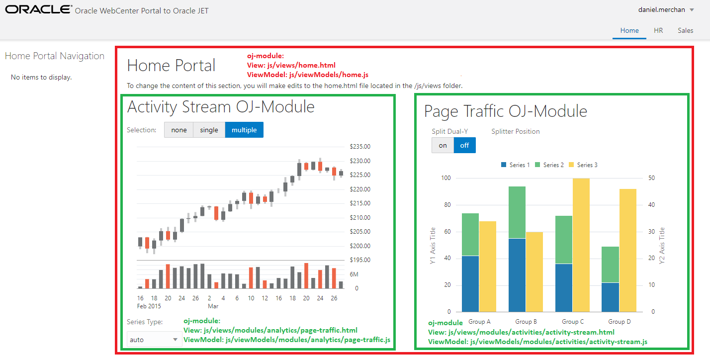 WCP/ADF to OJET: ADF Controller Task Flows / Portlets to Oracle JET Modules