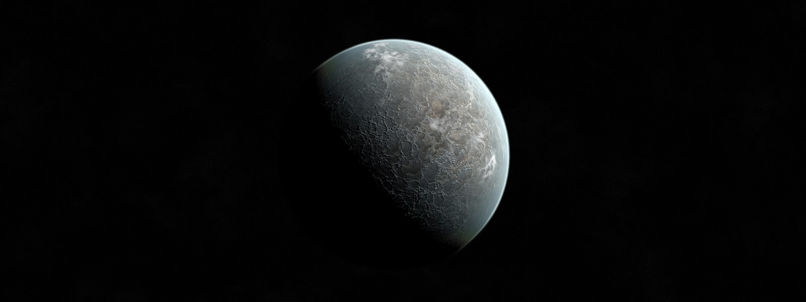 Ethereal Art: Gratuitous Rocky Planet