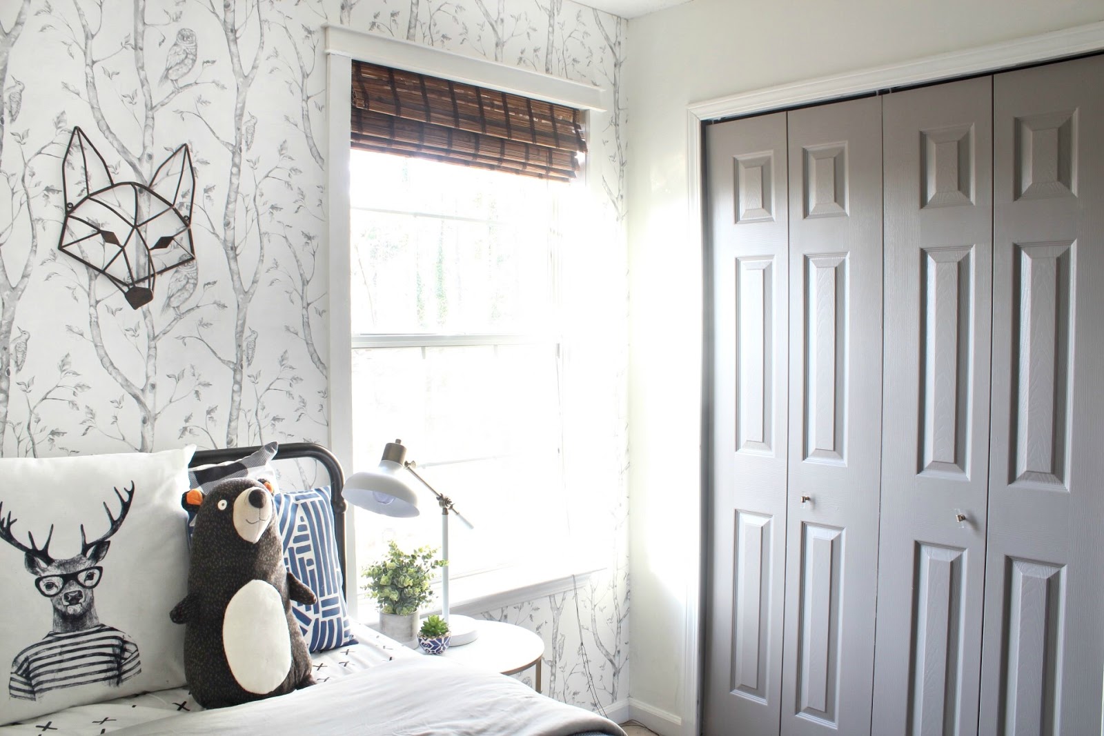 Super cute & neutral woodsy big boy room reveal! - Live Pretty on a Penny