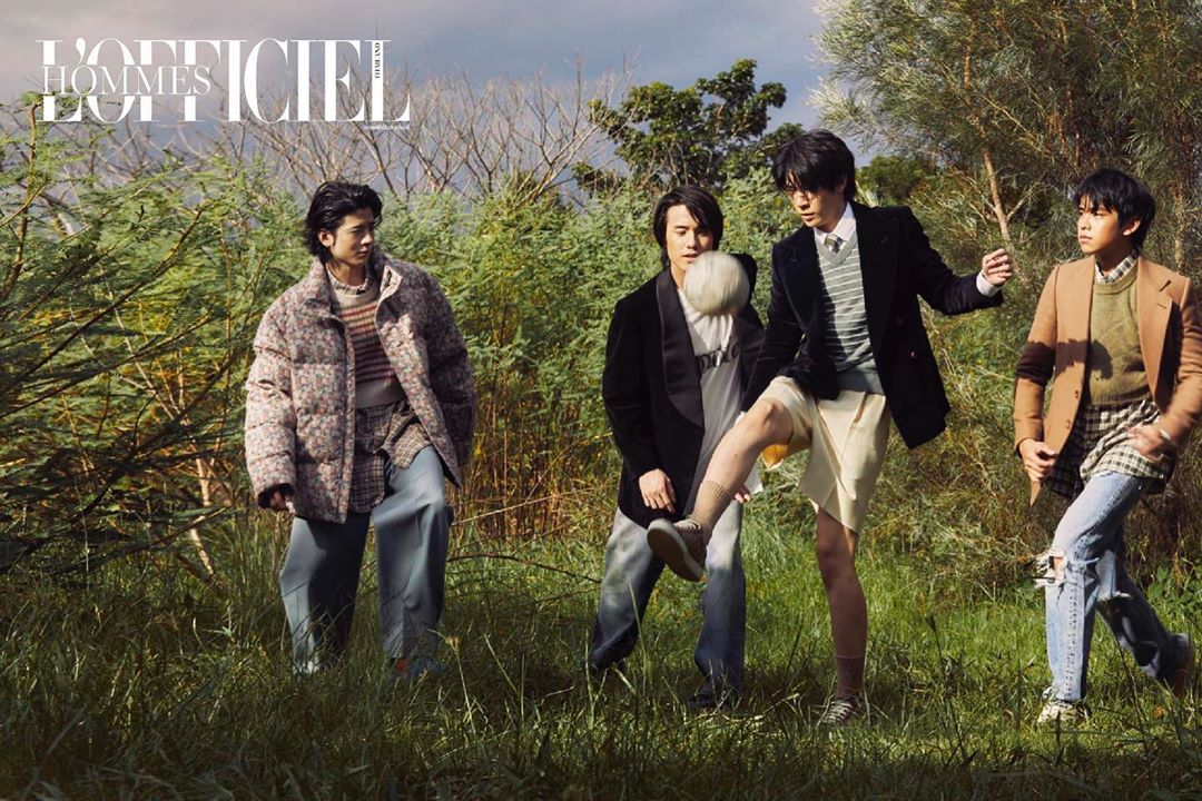 TRINITY, la boy band tailandesa del momento para L'Officiel Hommes ...